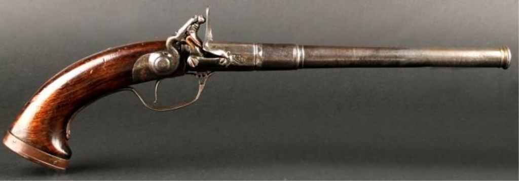 1600's Early Flintlock Pistol