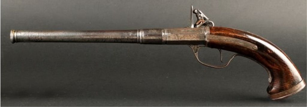 1600's Early Flintlock Pistol