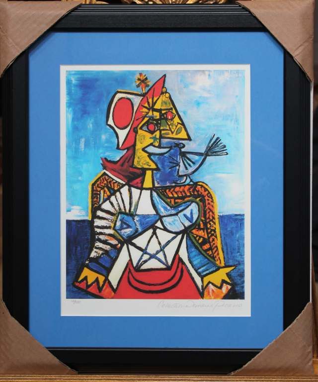 PICASSO - OIL ON CANVAS - REPRODUCTION