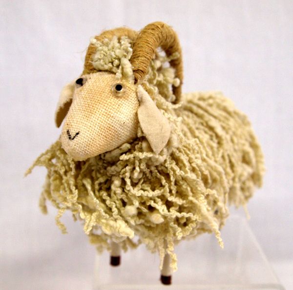 Navajo Folk Art Ram Figure.