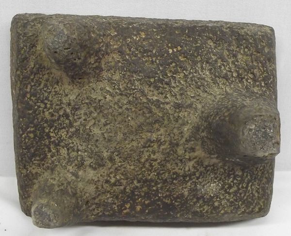 Prehistoric Mexican Stone Metate and Mano