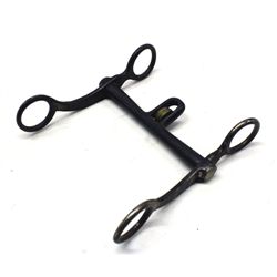 Antique Crockett Nickel Silver Spade Bit