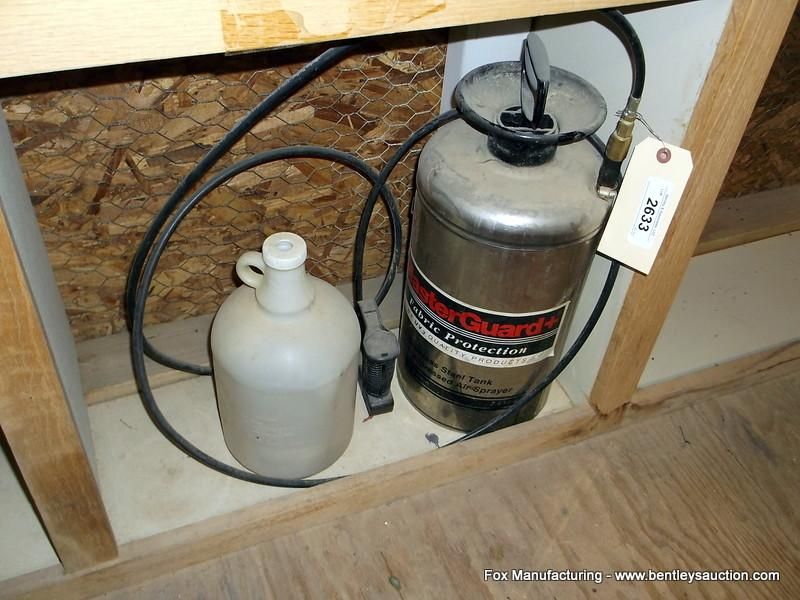MASTER GUARD 2 GALLON STAINLESS STEEL SPRAYER