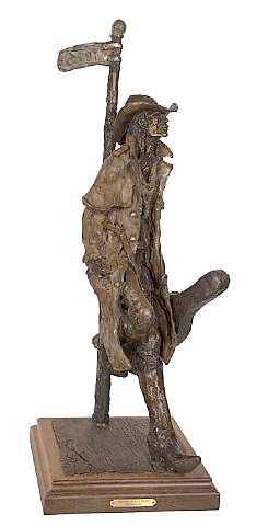 Gib Singleton, Austin City Limits, Bronze Sculpture