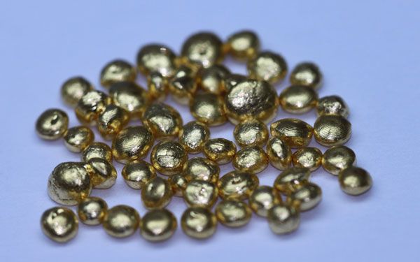 95 GRAMS PURE 24K GOLD SHOTS