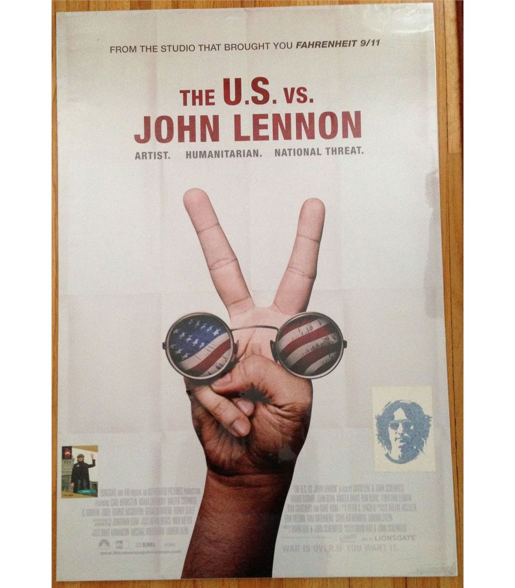 The U.S. vs John Lennon Movie Poster