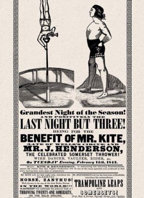 Mr Kite Poster - Pablo Fanque's Circus Royal