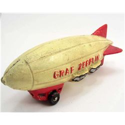CAST IRON GRAF ZEPPELIN TOY - 8"