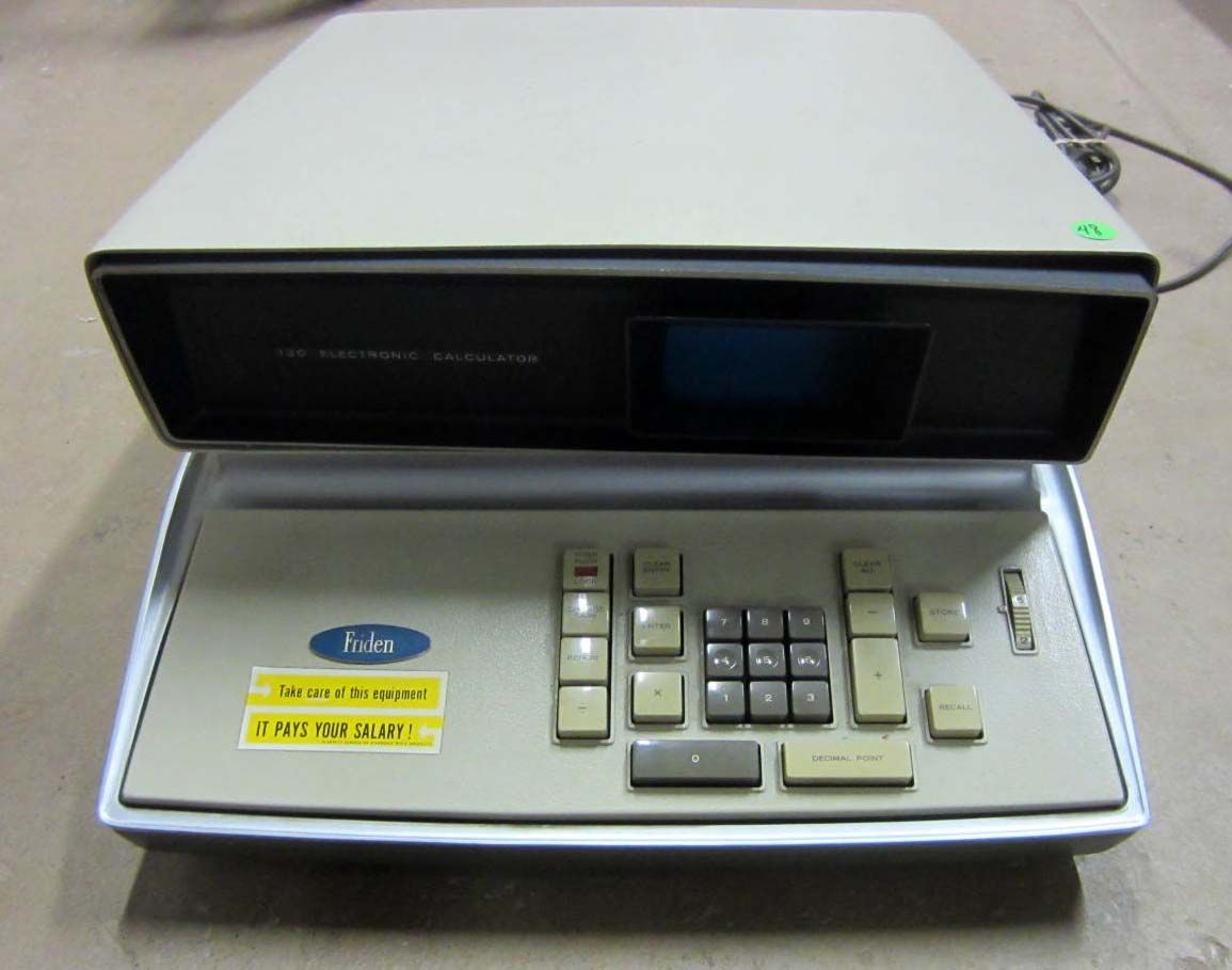 VINTAGE 1963 FRIDEN 130 ELECTRONIC CALCULATOR