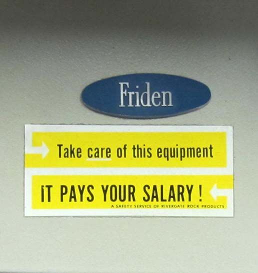 VINTAGE 1963 FRIDEN 130 ELECTRONIC CALCULATOR