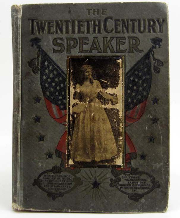 1900 "THE TWENTIETH CENTURY SPEAKER" HARDCOVER BOOK