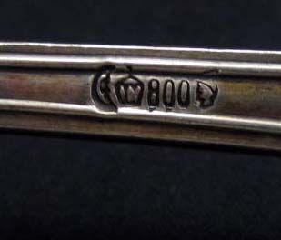 GERMAN NAZI EVA BRAUN EB DINNERWARE SPOON