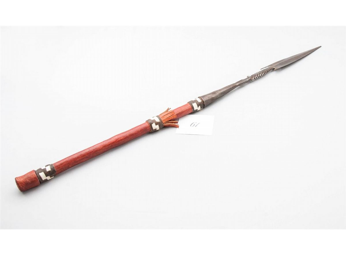 Primitive aboriginal fishing spear