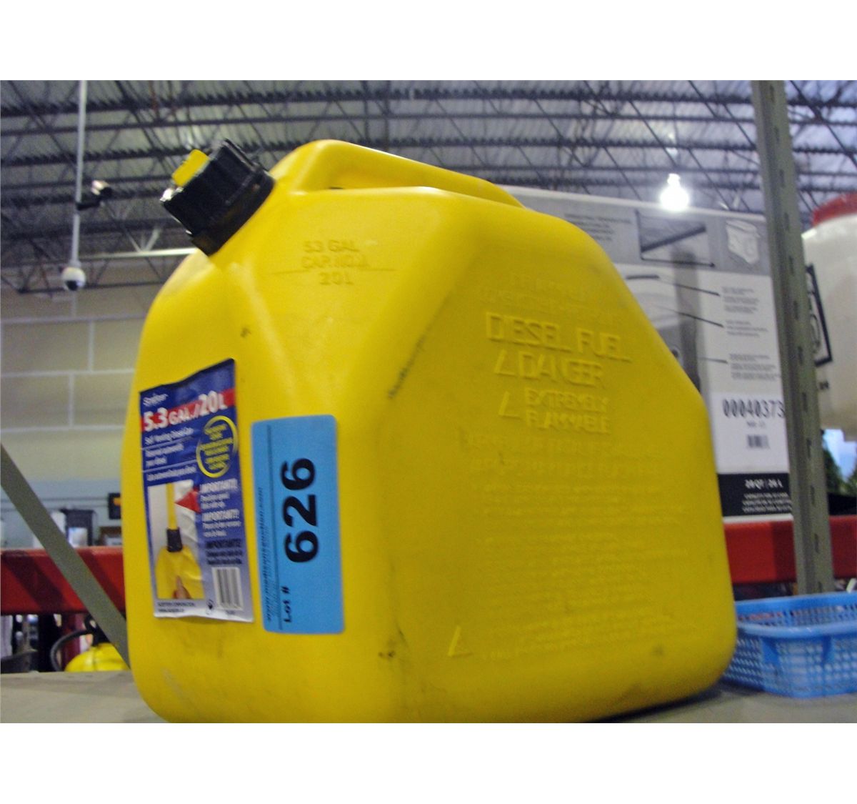 Diesel fuel jerry can