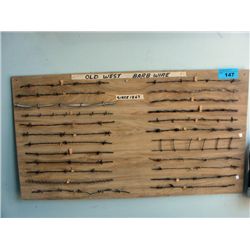 Old west barb wire collection - barb wires since