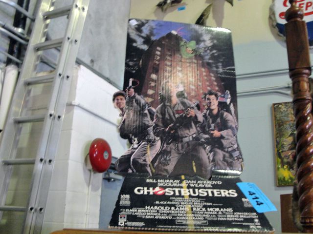 Original ghost busters movie cardboard cutout