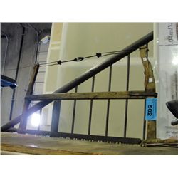 Vintage wooden swede saw