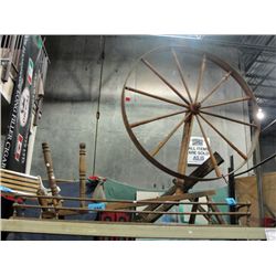 Early 1900s spinning wheel