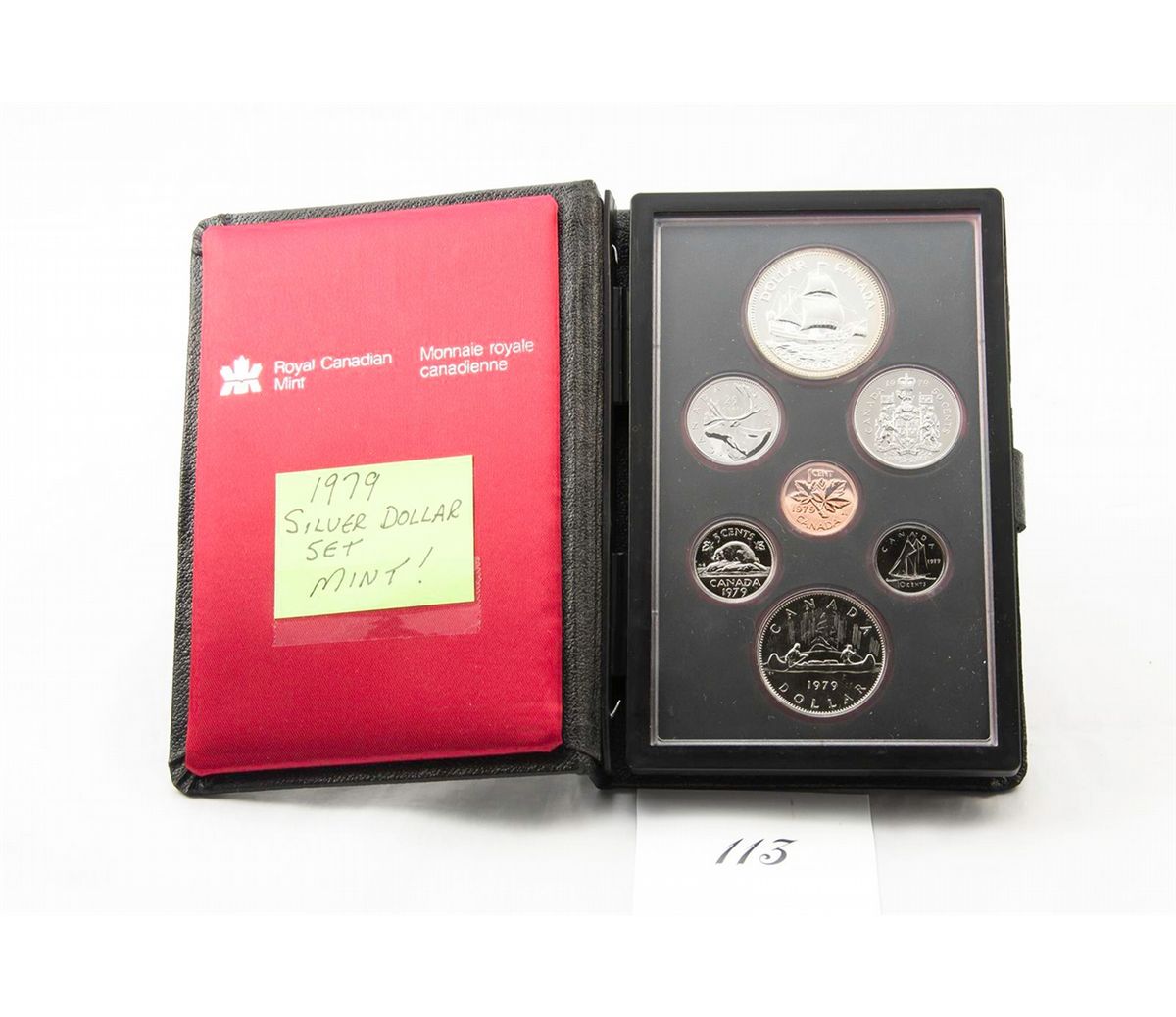 1979 Royal canadian mint coin set with silver