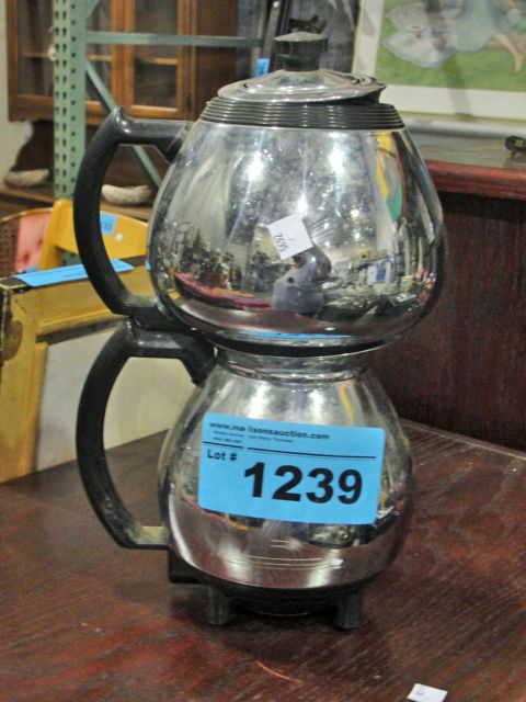 Mid century modern atomic coffee pot