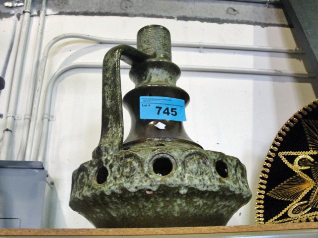 Midcentury modern ceramic lamp cover