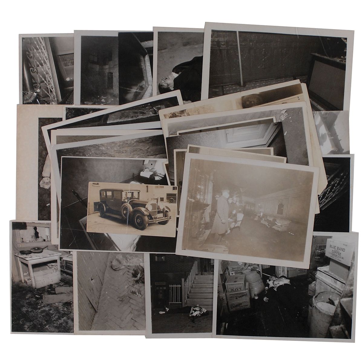 NYPD Mafia Crime Scene Photos