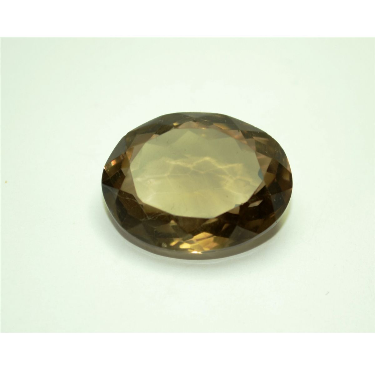 *Very Big Beautiful Smoky Topaz Gemstone Oval Cut 23.90 ct*