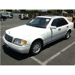 1997 MERCEDES BENZ C230 4D SEDAN 6 CYL.