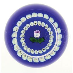 CAITHNESS THISTLE PAPERWEIGHT.