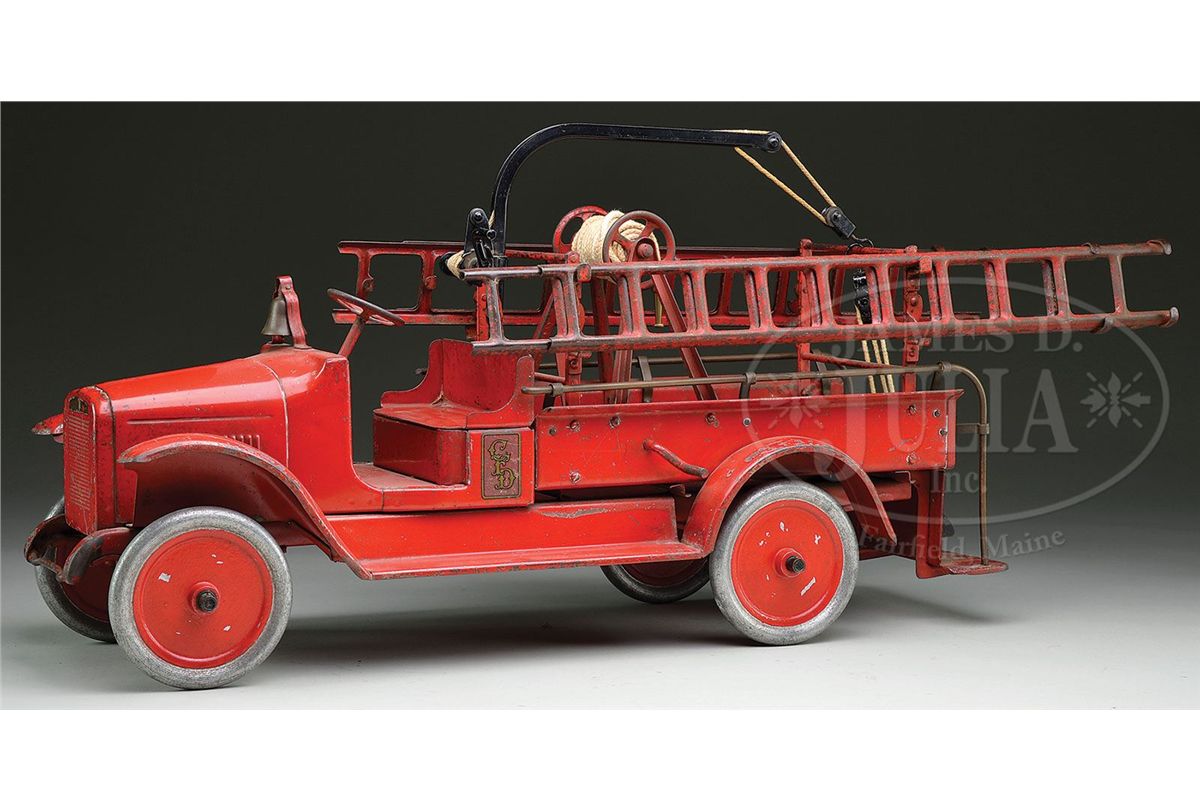 BUDDY L #205 FIRE TRUCK.