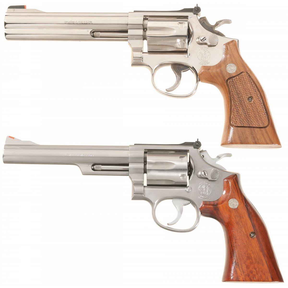 Collector's Lot of Two Smith & Wesson "Twelve Revolvers" Double Action ...