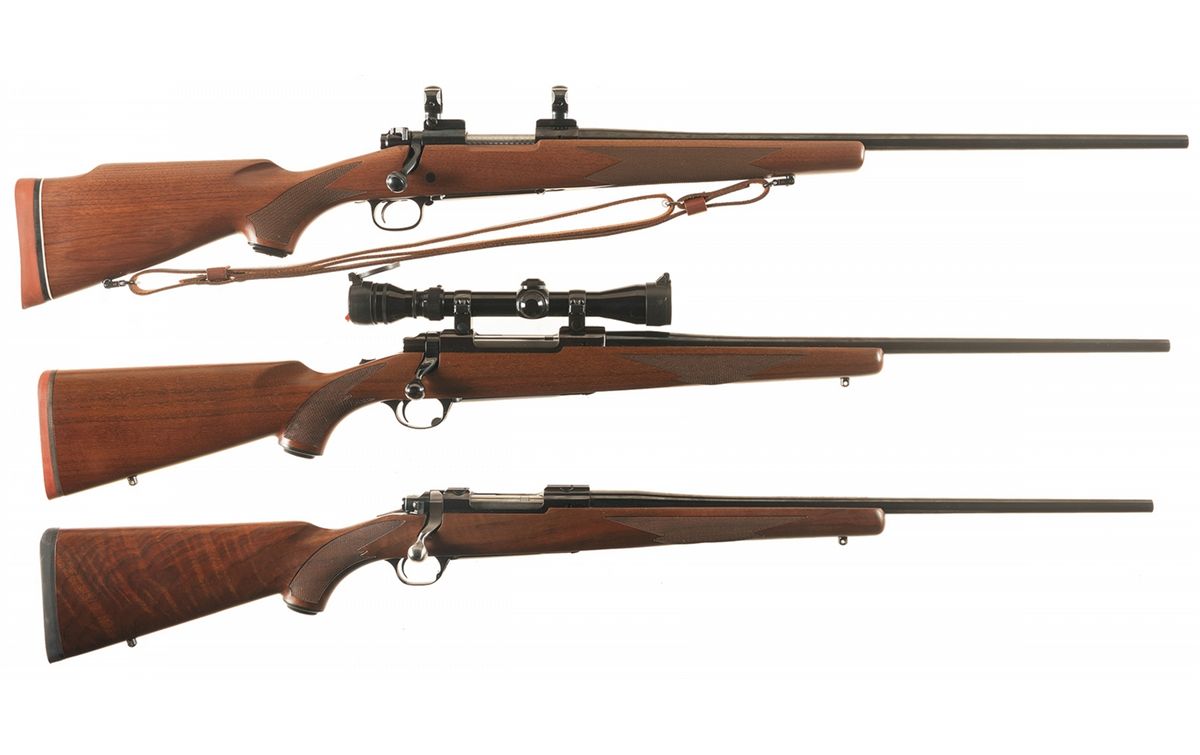 Three American Bolt Action Rifles