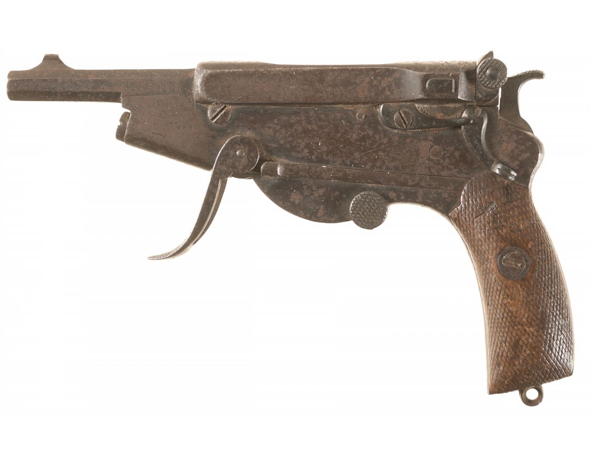 Theodore Bergmann Folding Trigger No. 2 Semi-Automatic Pistol