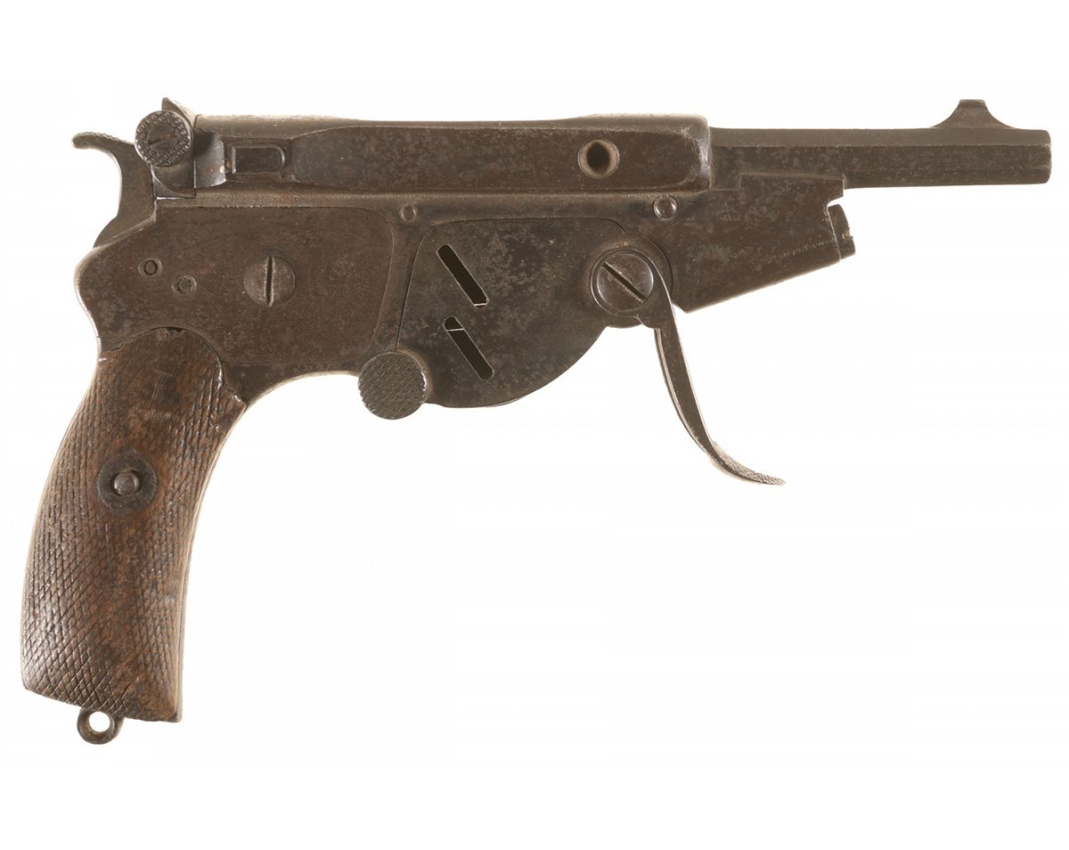 Theodore Bergmann Folding Trigger No. 2 Semi-Automatic Pistol