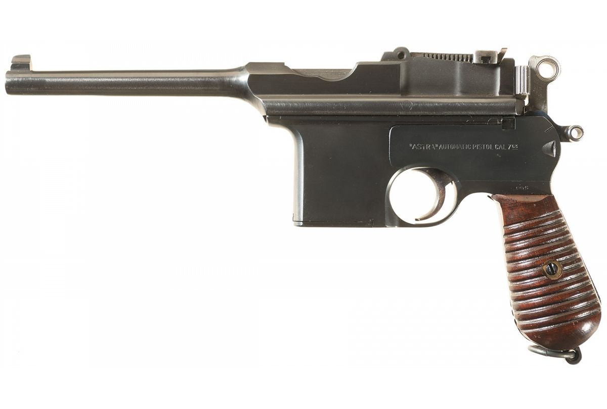 Early Astra Model 900 Semi-Automatic Pistol