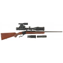 Ruger No. 1 Single Shot Rifle with Night Vision Scope