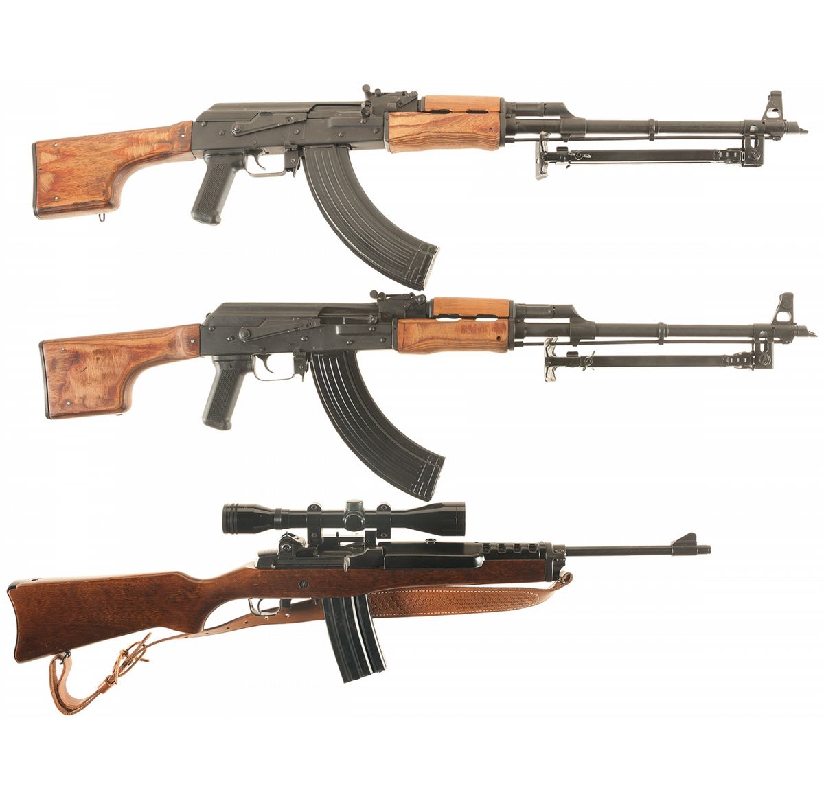 Three Semi-Automatic Sporting Rifles