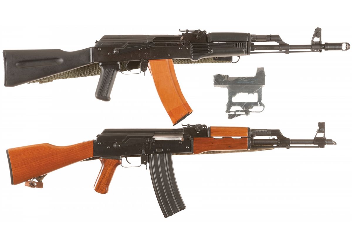 Two AK-Style Semi-Automatic Rifles