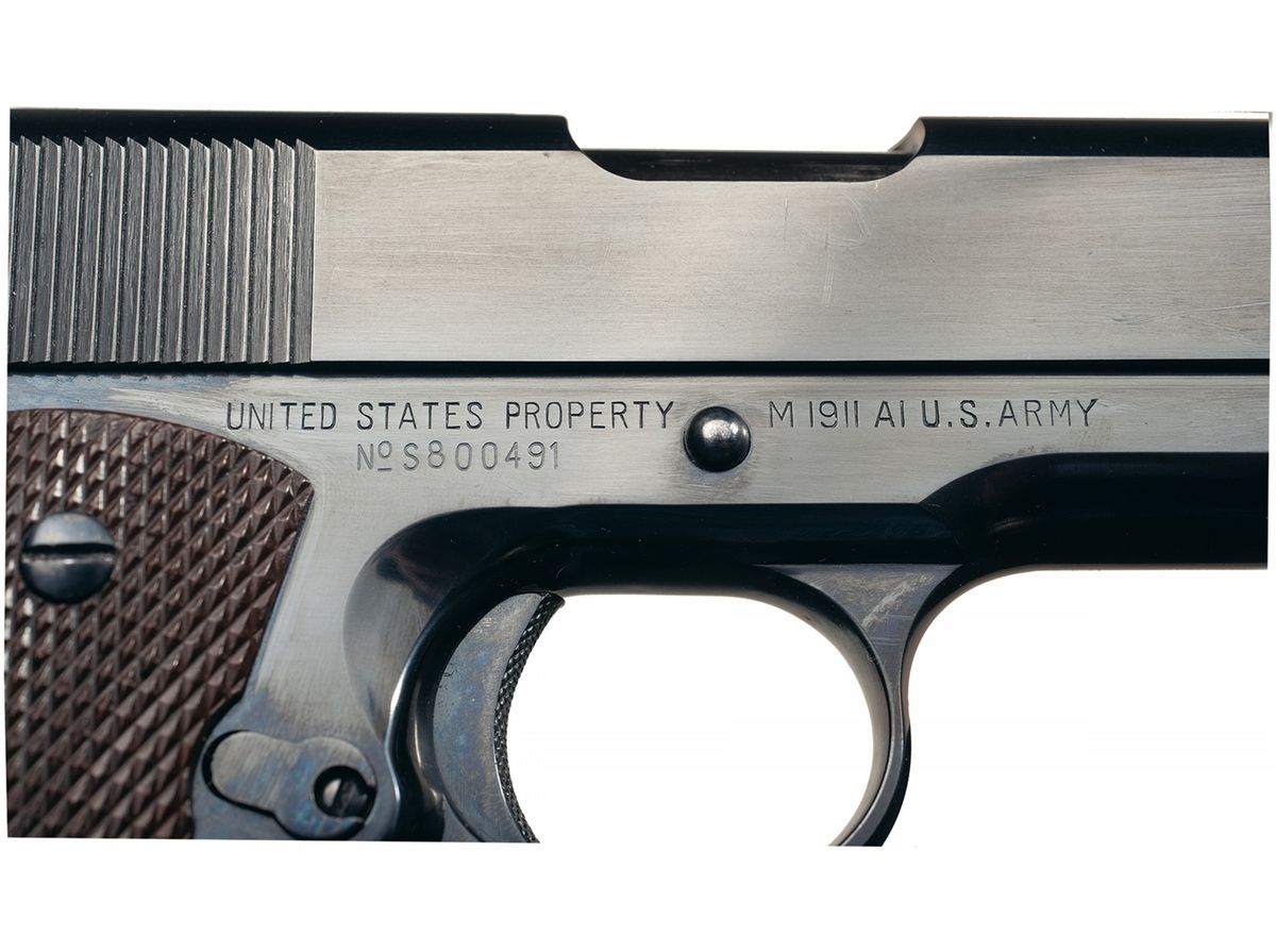 Rare and Desirable World War II U.S. Singer Manufacturing Company Model ...