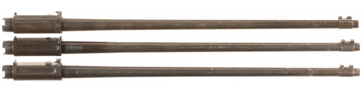 Three Springfield Model 1903 Barrels
