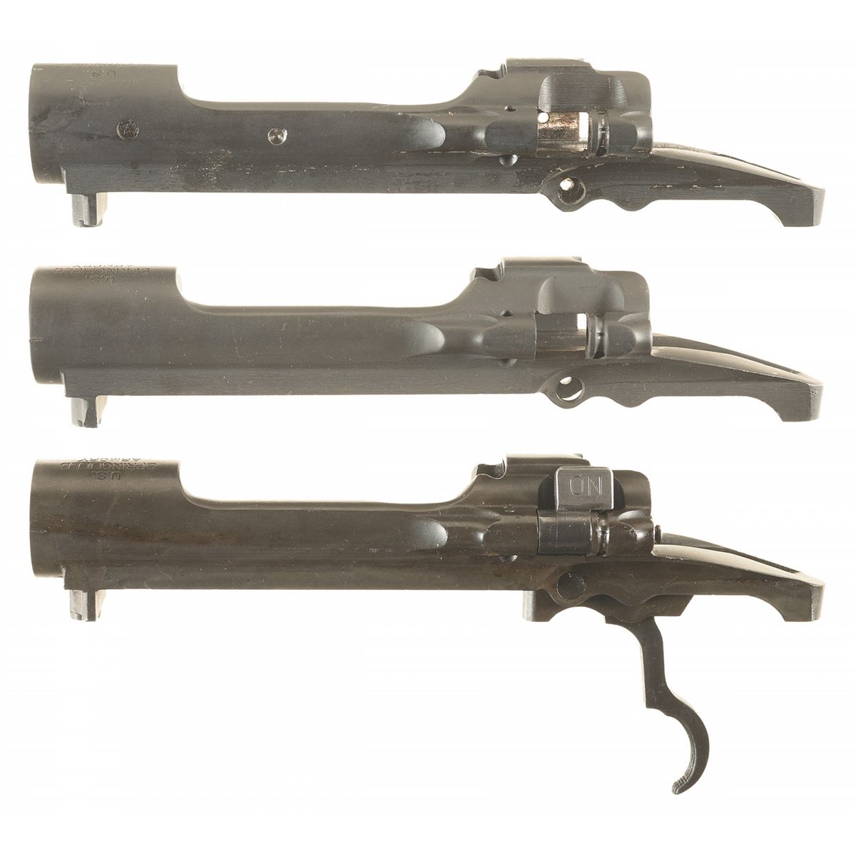 Collector's Lot of Three Springfield Armory Model 1903 Receivers