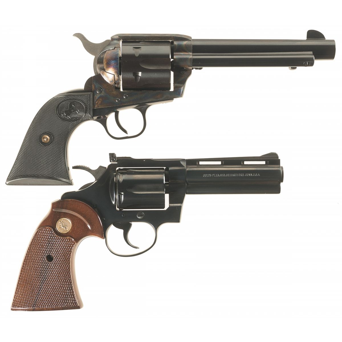 Two Colt Revolvers