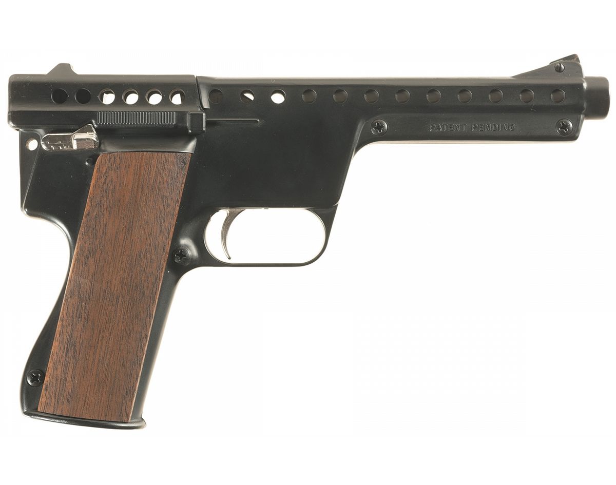 MBA Mark I Model B Gyrojet Semi-Automatic Pistol with Box