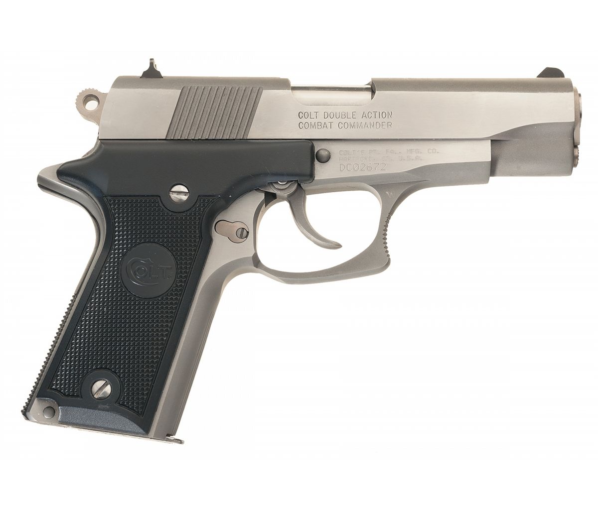 Colt Double Eagle Combat Commander Double Action Pistol with Box and an ...