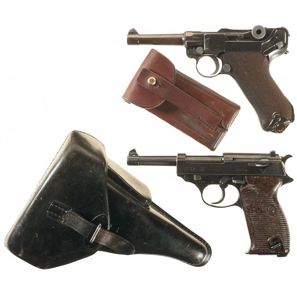 Two German Military Semi-Automatic Pistols
