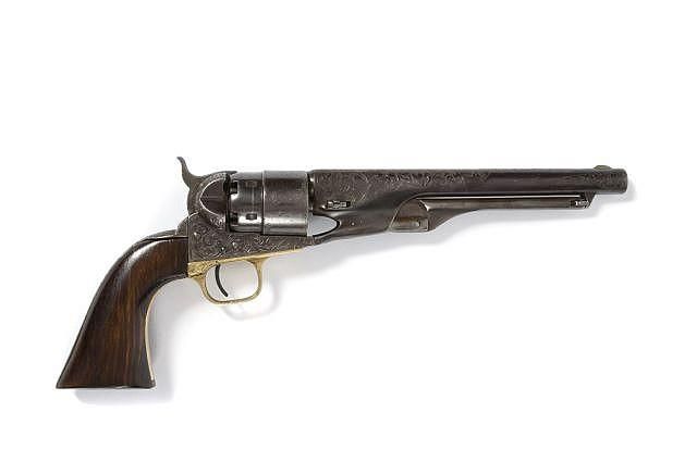 Engraved COLT MODEL 1860 ARMY