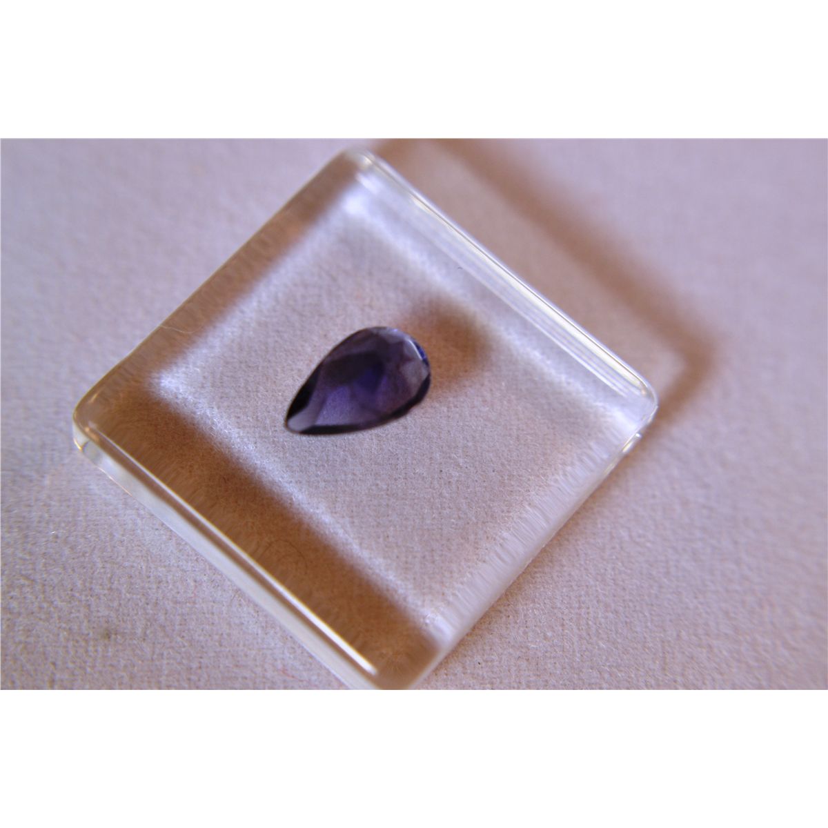 *Rare Tanzanite Gemstone Only Found In Tanzania, Africa* .65ct Pear Cut ...