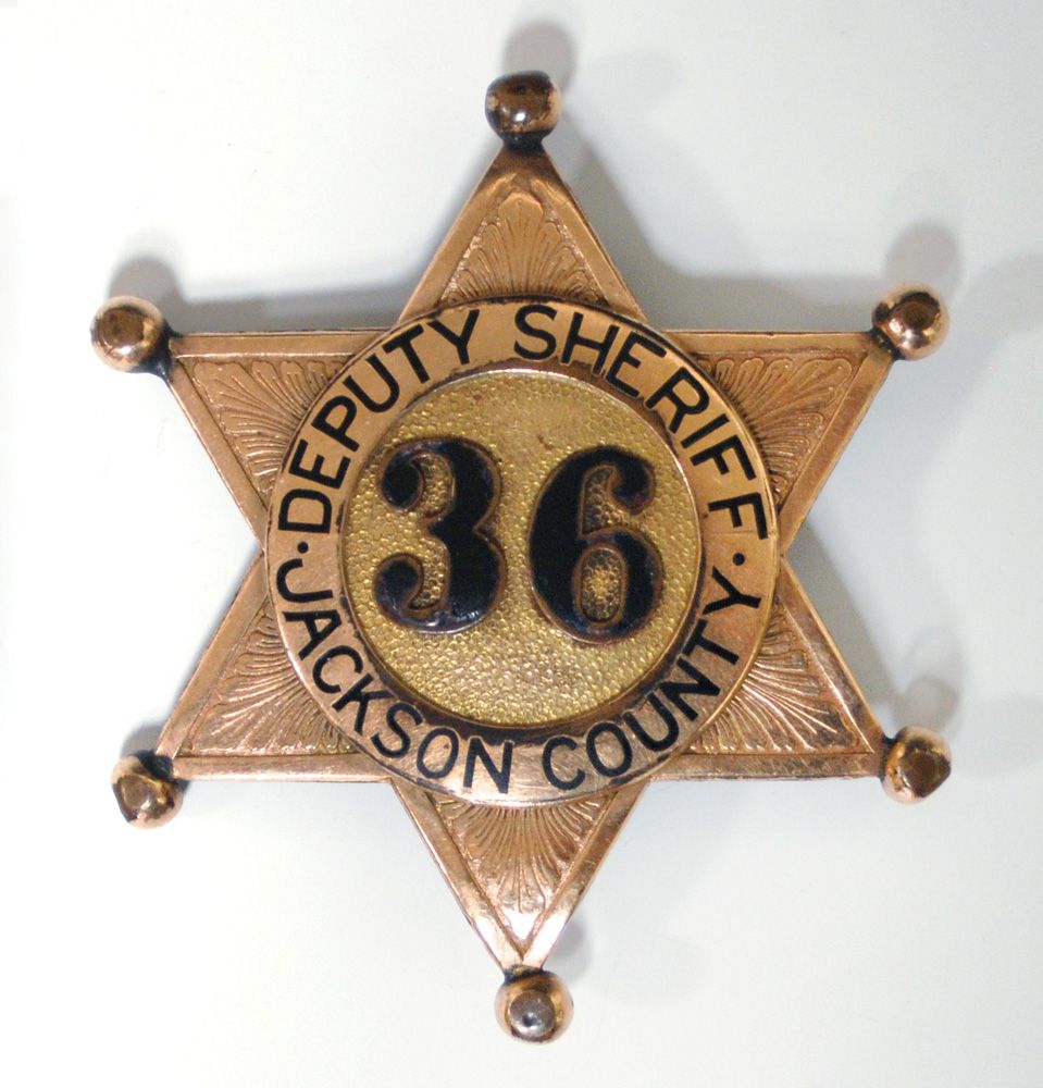 Deputy Sheriff – Jackson County Badge