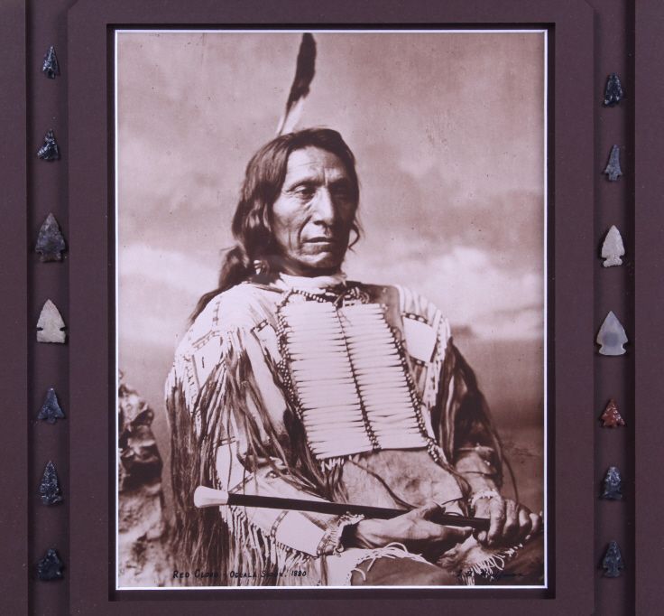 "Red Cloud Oglala Sioux-1880" by Huffman (Coffrin)