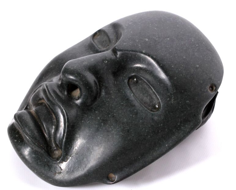 Olmec Jade Mask